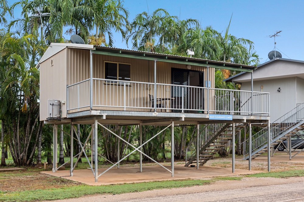 Standard Elevated Studio Cabin - Sleeps 2 | Discovery Parks Katherine | G'day Parks